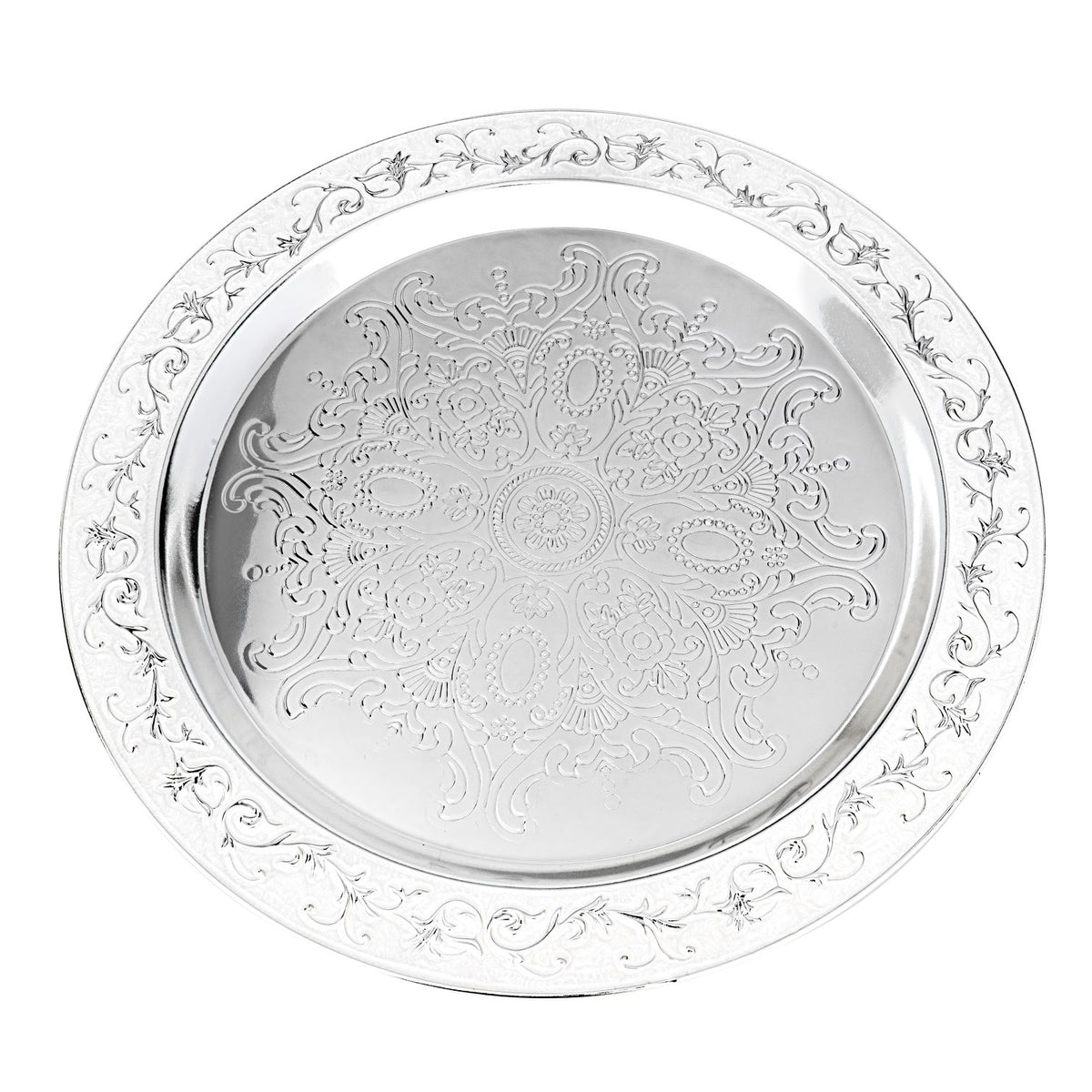 Beliram Exclusives's Exquisite Silver Plated PUJA THALI