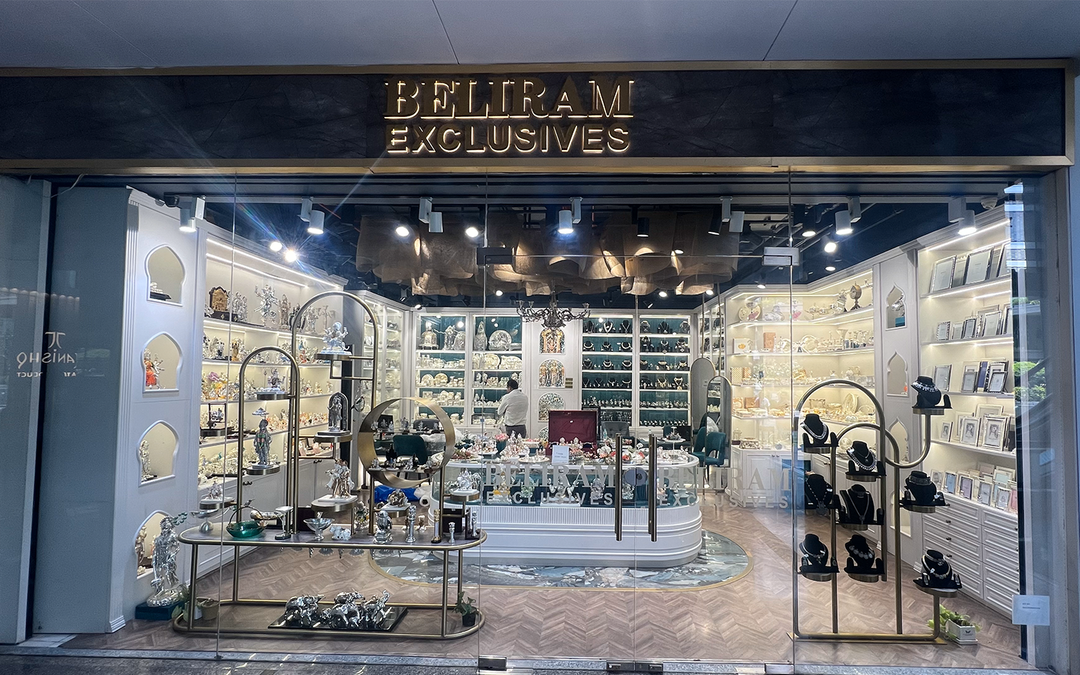 Beliram Exclusives Delhi Silver Plated Gifting Items since 1940s